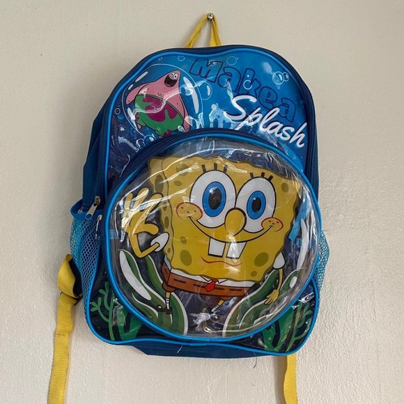 Nickelodeon | Accessories | Spongebob Backpack Make A Splash | Poshmark